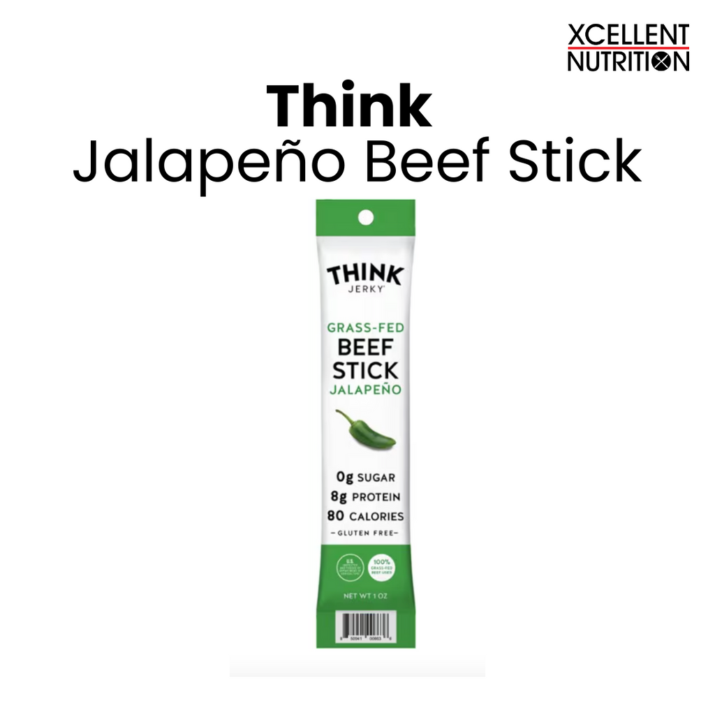 Think- Jalapeño Beef Stick – Xcellent Nutrition